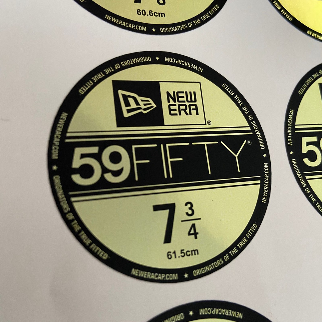 Jual Stiker Hologram Topi Baseball NE 9TWENTY 9FORTY 9FIFTY 39THIRTY ...