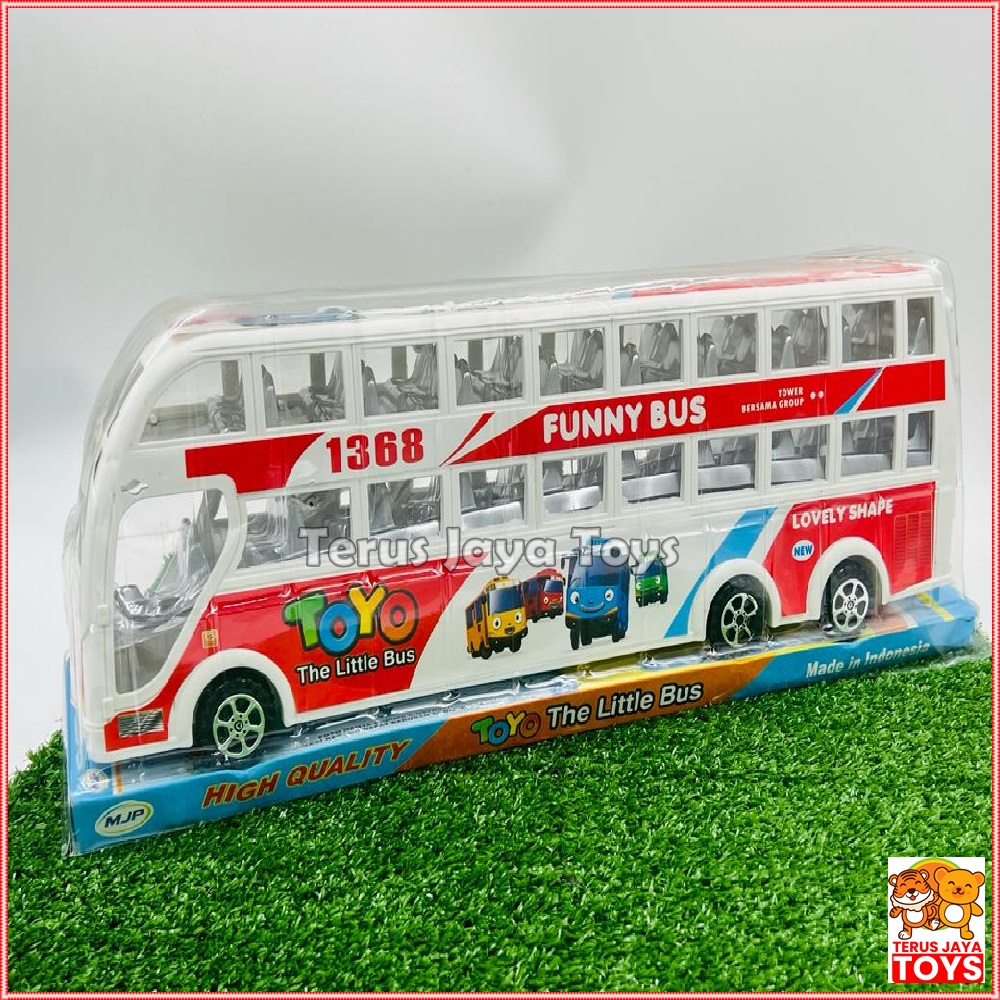 Jual Mainan Mobil Bus Besar Friction - Mainan Bis Murah | Shopee Indonesia