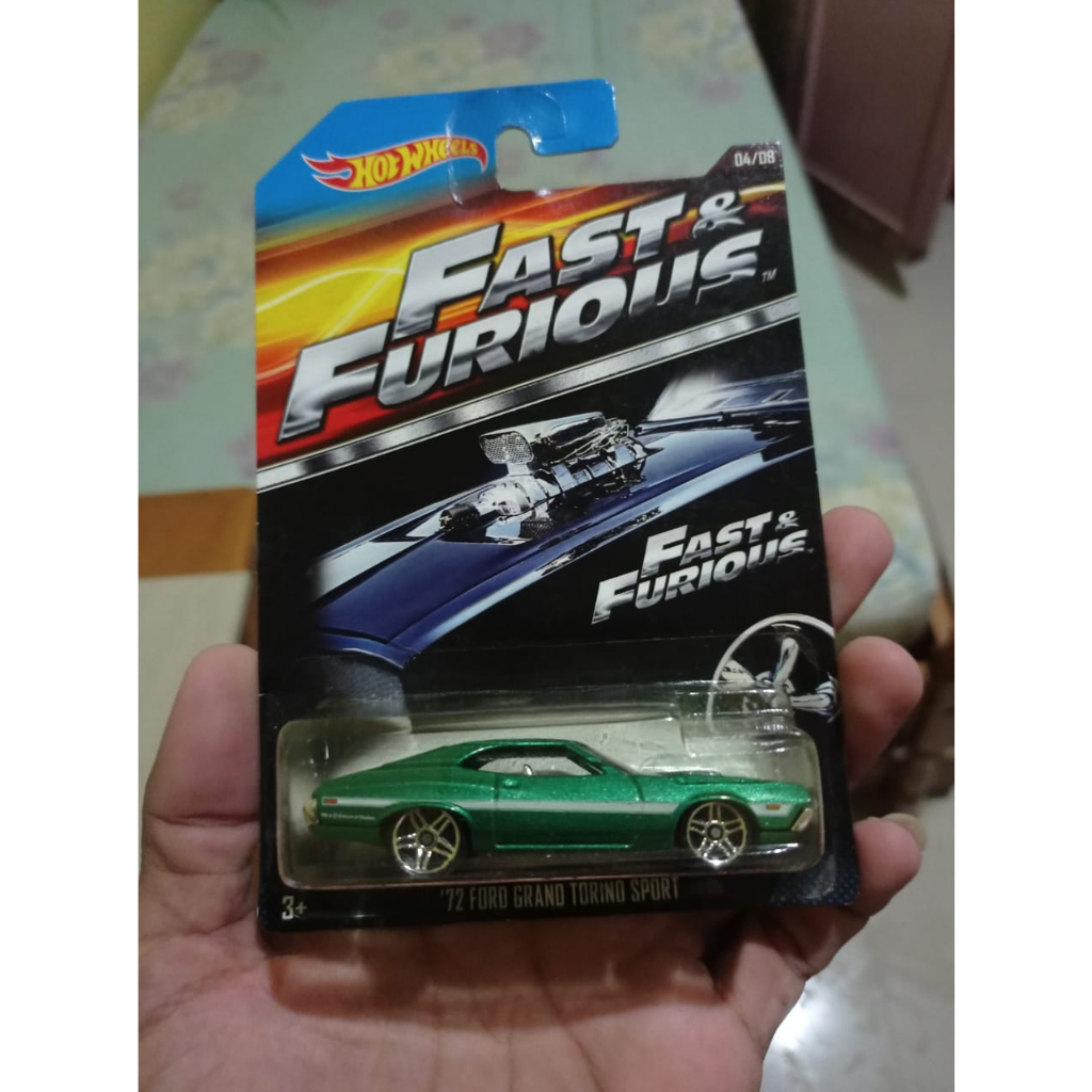 Jual Hotwheels fast n furious fnf 72 Ford grand Torino sport first ...