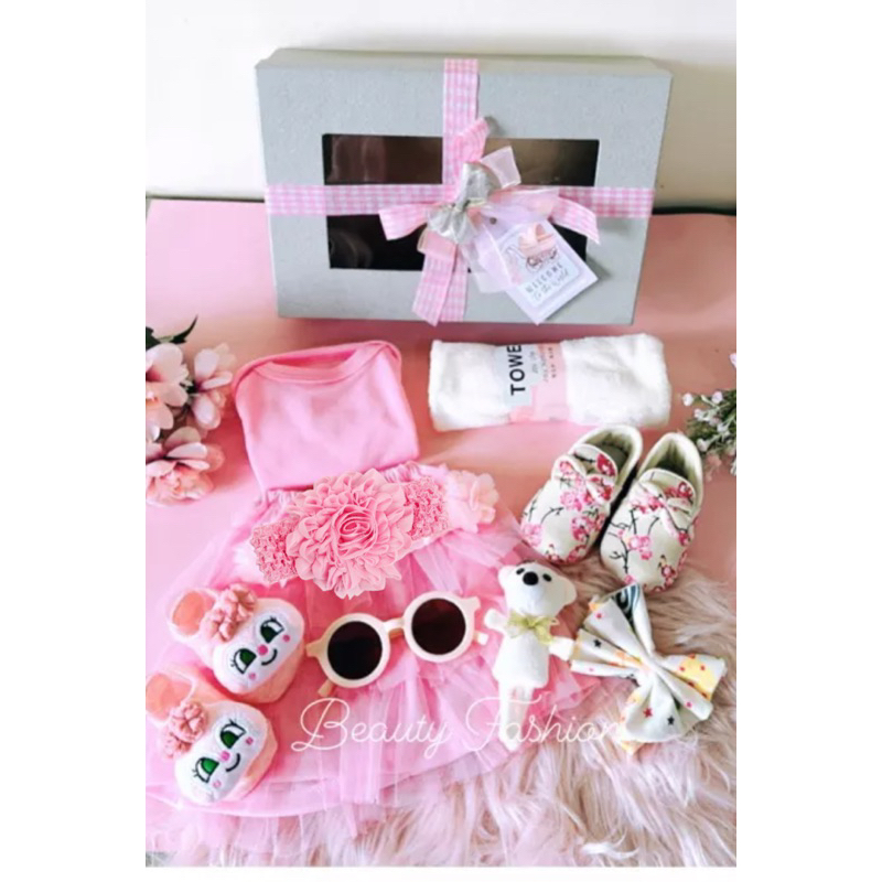 Jual Murah Hampers Bayi Girl Perempuan 0-12 bln Free Goodie Bag ...