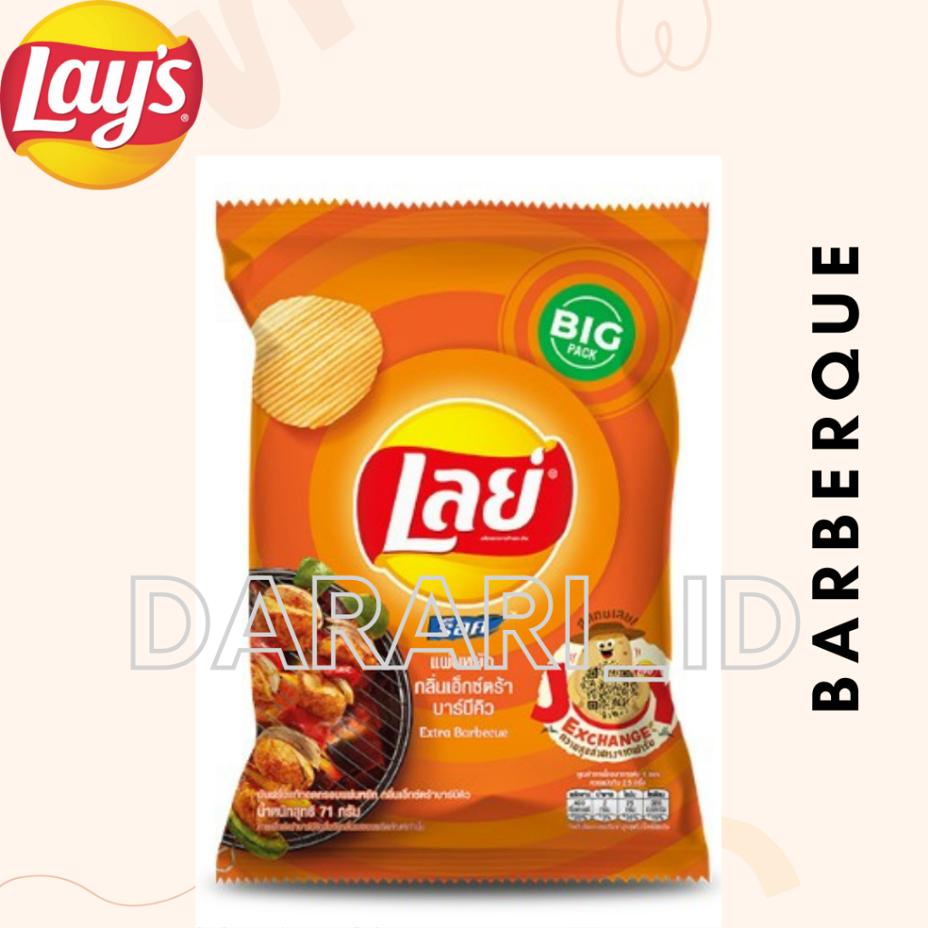 Jual LAYS LAY'S THAILAND BIG PACK POTATO CHIPS TRUFFLE CHEESE THAILAND ...