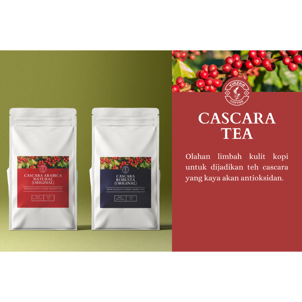 Jual Cascara Tea | Viazka Coffee Puntang | Shopee Indonesia