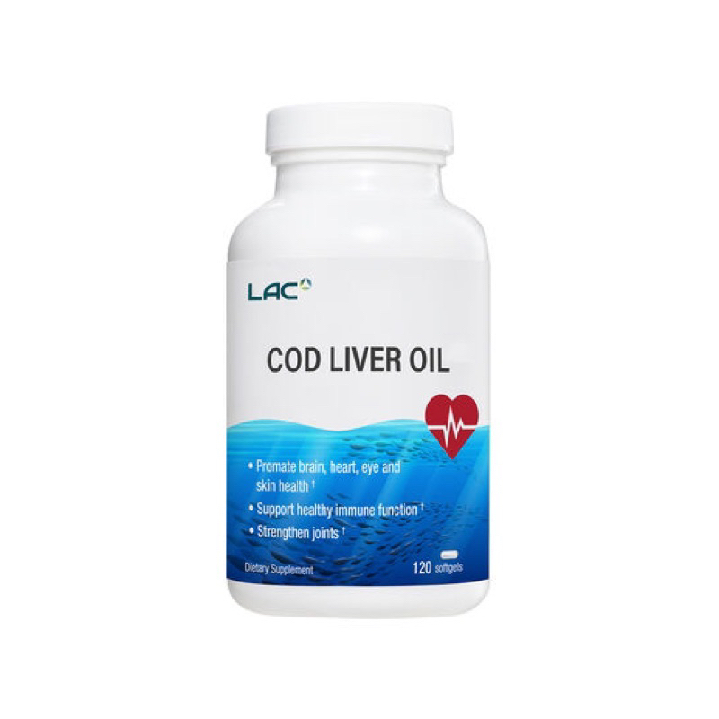 Jual LAC OMEGAS & FISH OIL Cod Liver Oil (120 softgels) | Shopee Indonesia