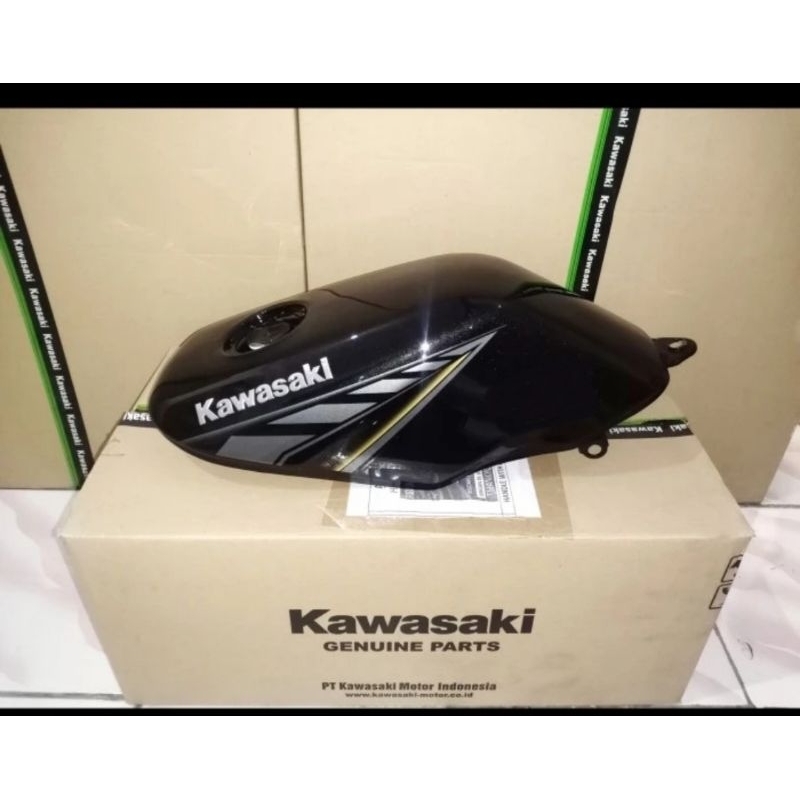 Jual Tangki Tengki Bensin Hitam Striping Stiker 2014 Ninja R 150 ...