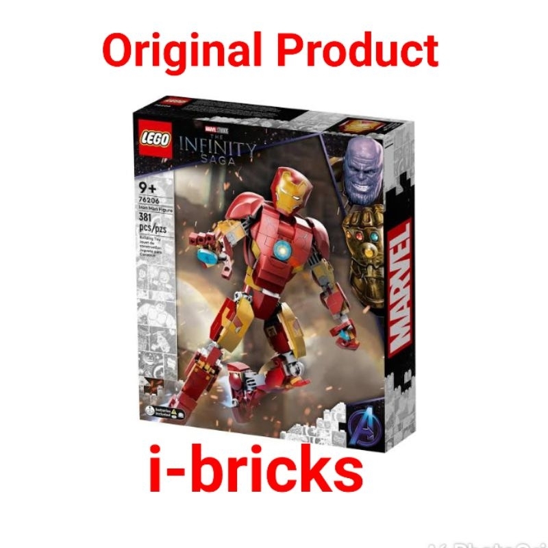 Jual Lego SuperHeroes Marvel 76206 Iron Man Figure | Shopee Indonesia