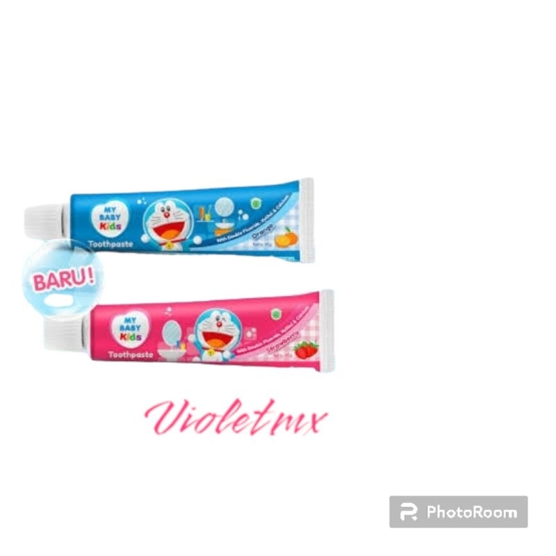 Jual My Baby Toothpaste Odol Pasta Gigi Doraemon 45gr Tanpa Box ...