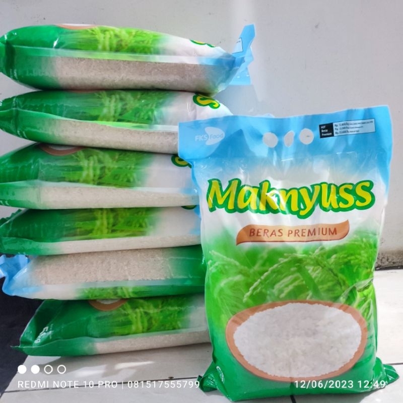 Jual BERAS MAKNYUSS 5KG | Shopee Indonesia
