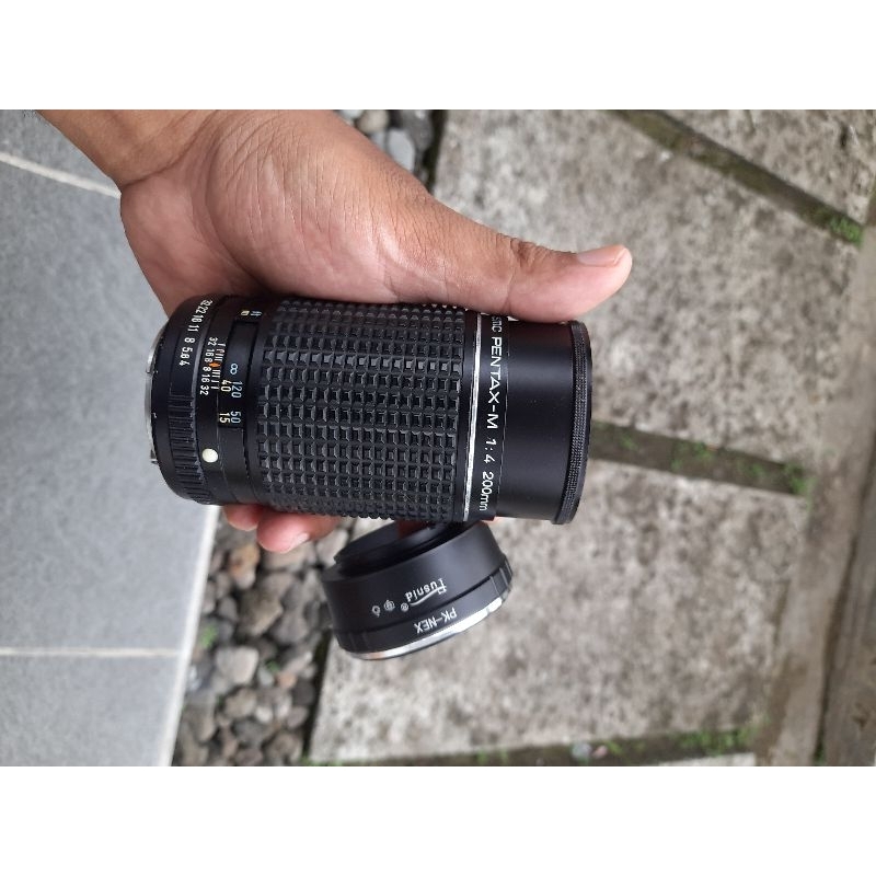 Jual Lensa Tele Manual SMC Pentax 200mm F4 | Shopee Indonesia
