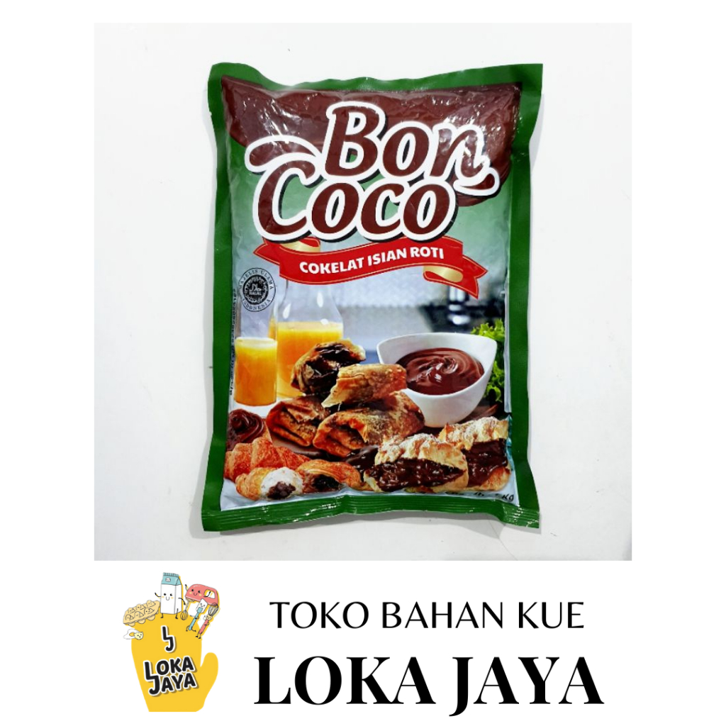 Jual BON COCO COKLAT FILLING PASTA 1 KG | Shopee Indonesia