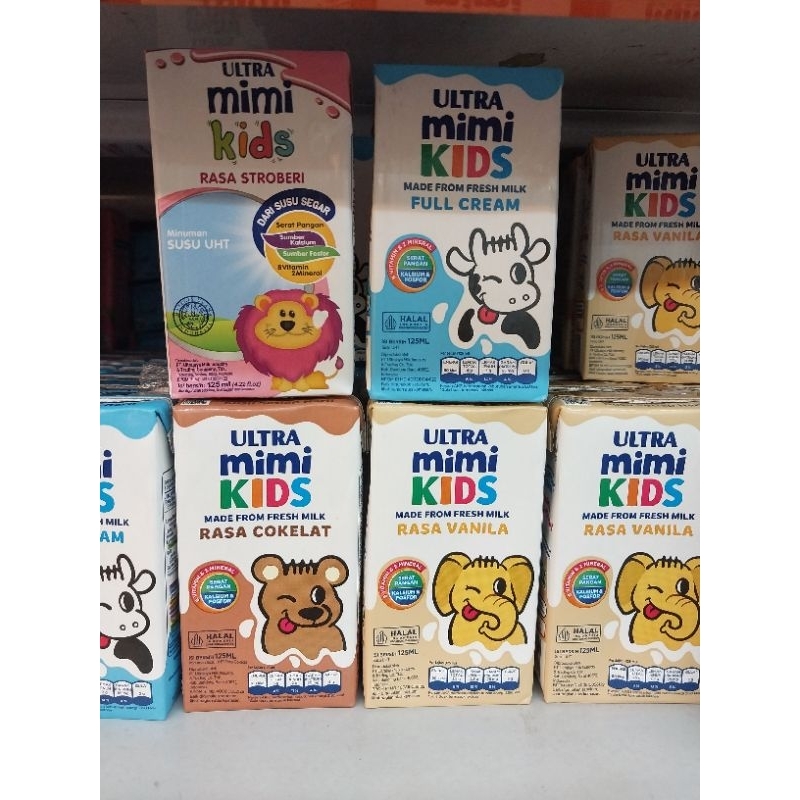 Jual Ultra MIMI KIDS 125ML isi 3 pcs | Shopee Indonesia