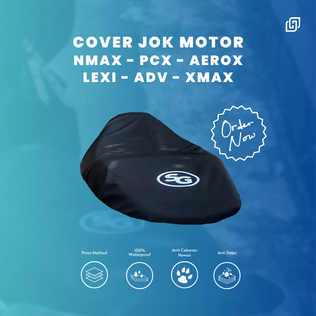 Jual Cover Jok Motor / Sarung Jok Motor Aerox Pcx Nmax Lexi Xmax 100% ...