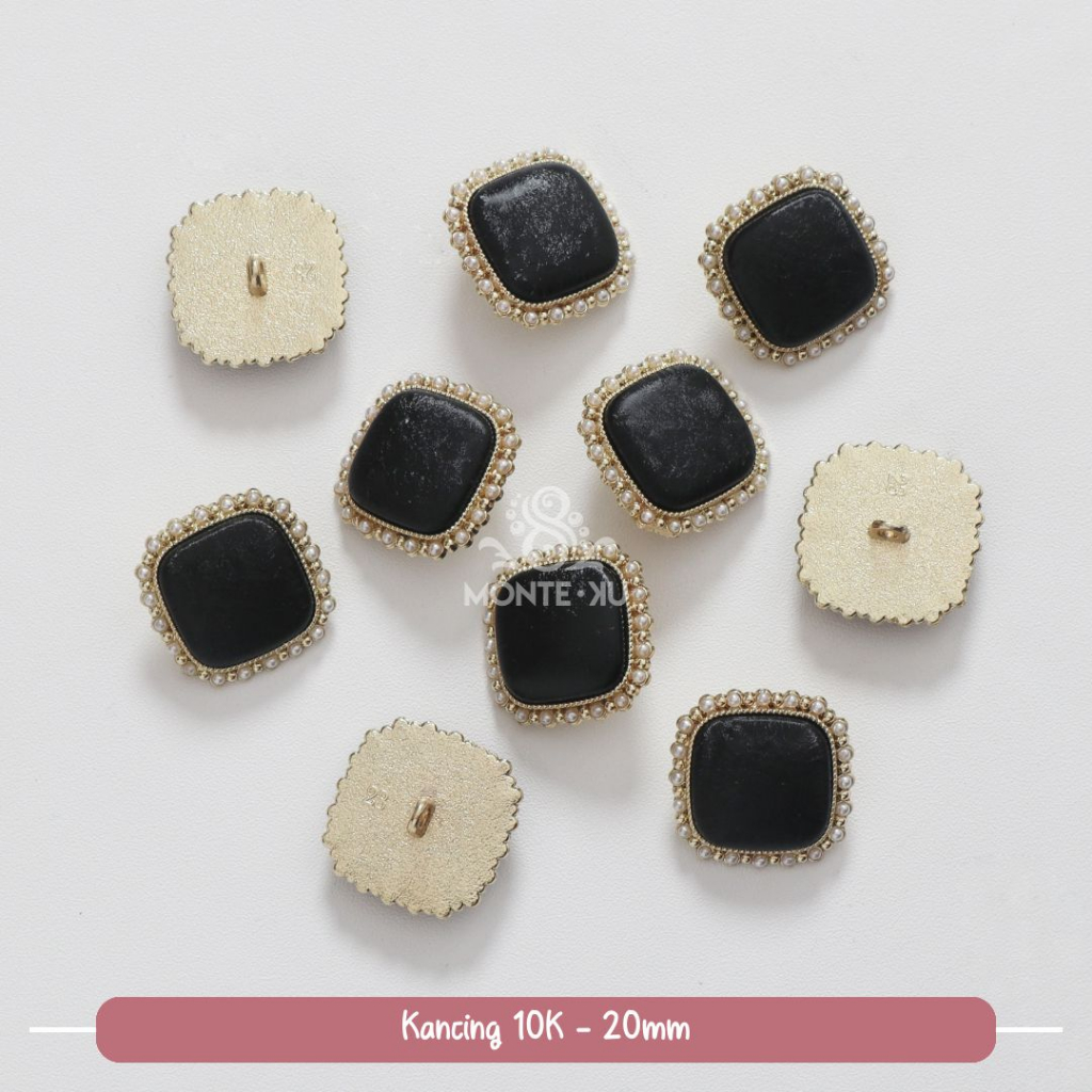 Jual Kancing Jamur Kancing Mutiara Hias Jas Baju Premium | Shopee Indonesia