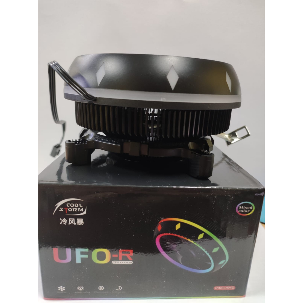 Jual Cool Storm Ufo Fan Processor RGB UFO Intel & AMD | Shopee Indonesia