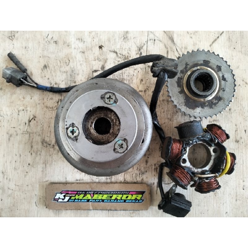 Jual MAGHNIT DOBEL STATER SET SPUL HONDA ASTREA GRAND SUPRA X FIT NEW REVO LAMA LEGENDA ORIGINAL ...