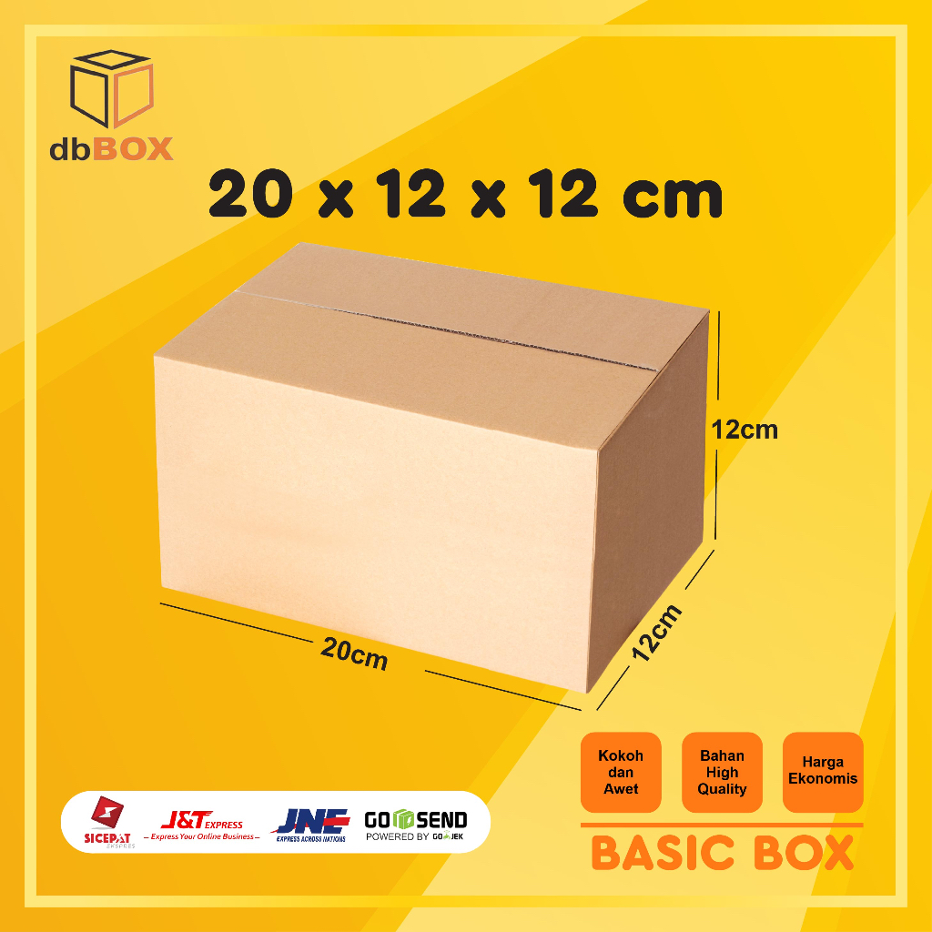 Jual BOX KARDUS 20x12x12cm DUS PACKING | Shopee Indonesia