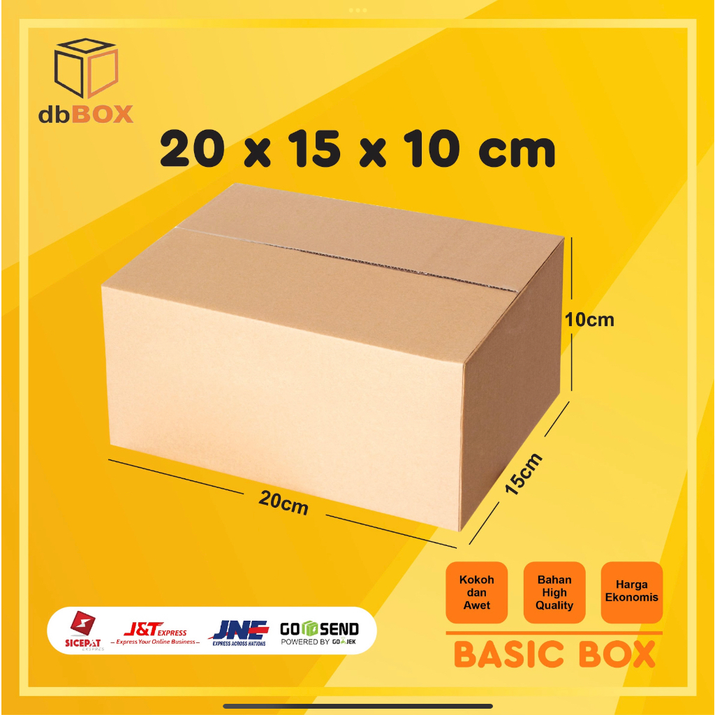 Jual BOX KARDUS 20X15X10 cm DUS PACKING | Shopee Indonesia