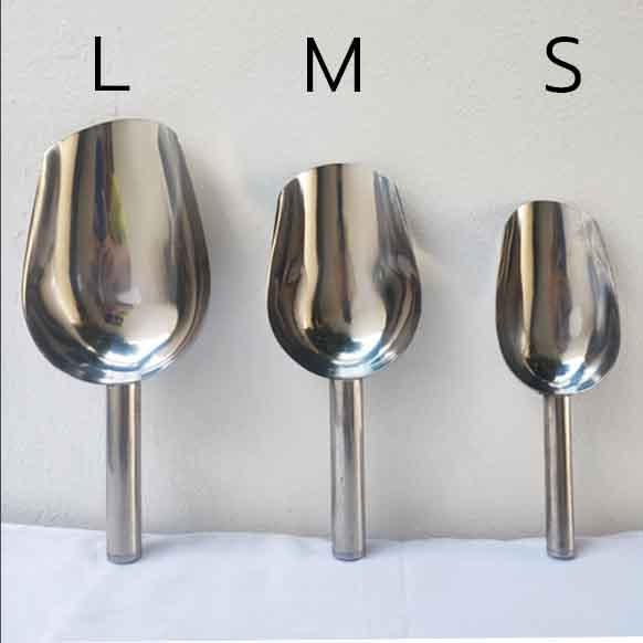 Jual Scoop Stainless Steel - Sendok Sekop Es Batu - Serokan Metalik ...