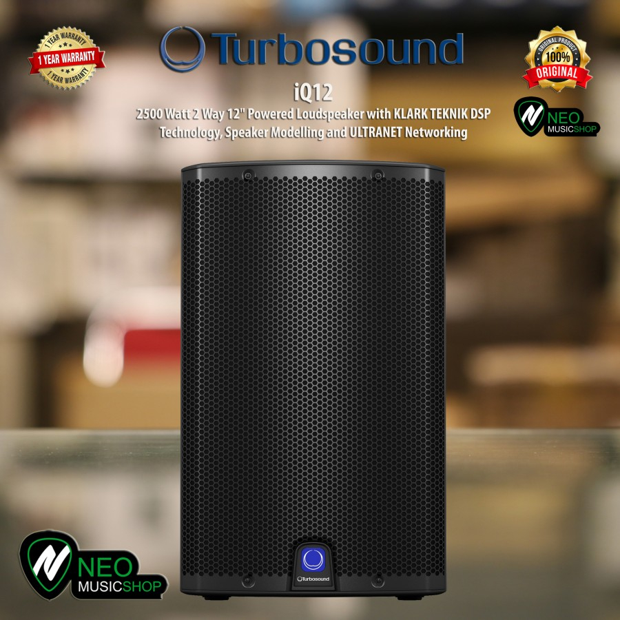Jual Turbosound iQ12 2500 W 2 Way 12" Powered Loudspeaker w DSP ...