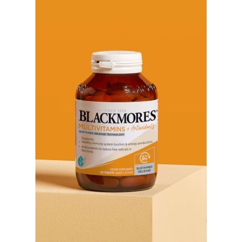 Jual NEW LOOK! Blackmores Multivitamin + Antioxidants 125 tabs | Shopee Indonesia