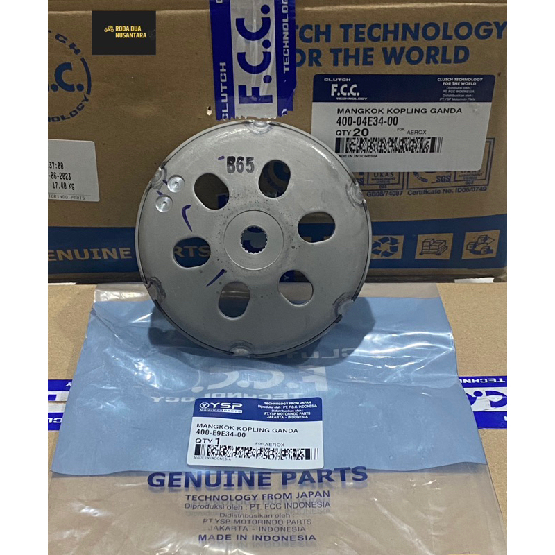 Jual Mangkok Ganda Yamaha Aerox NMAX B65 Original FCC | Shopee Indonesia