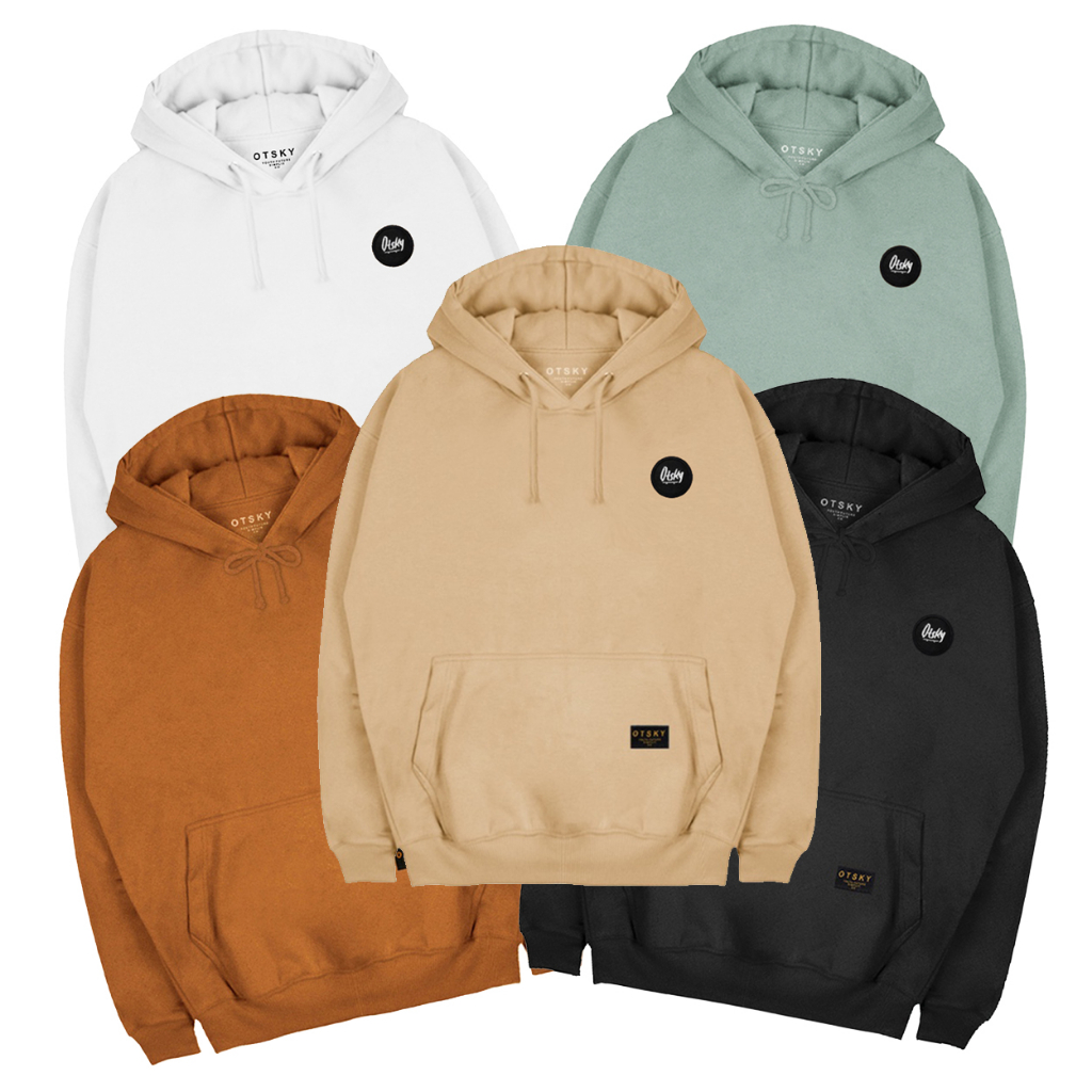 Jual Otsky Jacket Hoodie Pria Small Logo (S) | Shopee Indonesia
