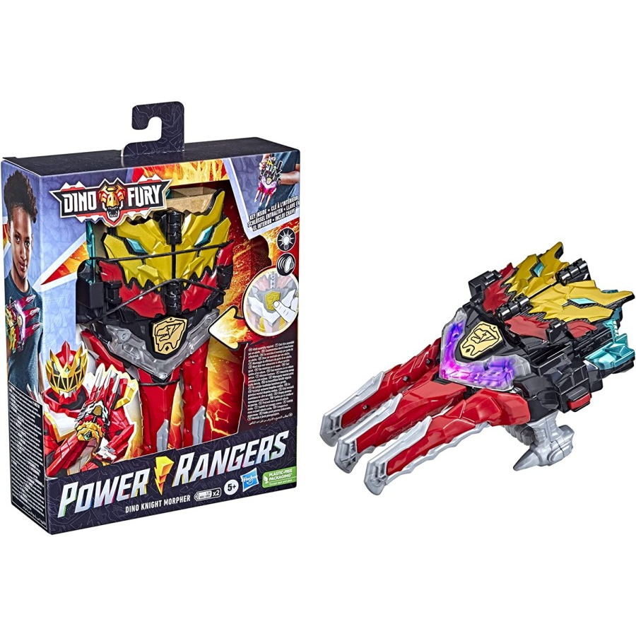 Jual Power Rangers Unisex Dino Knight Morpher Electronic Toy | Shopee ...