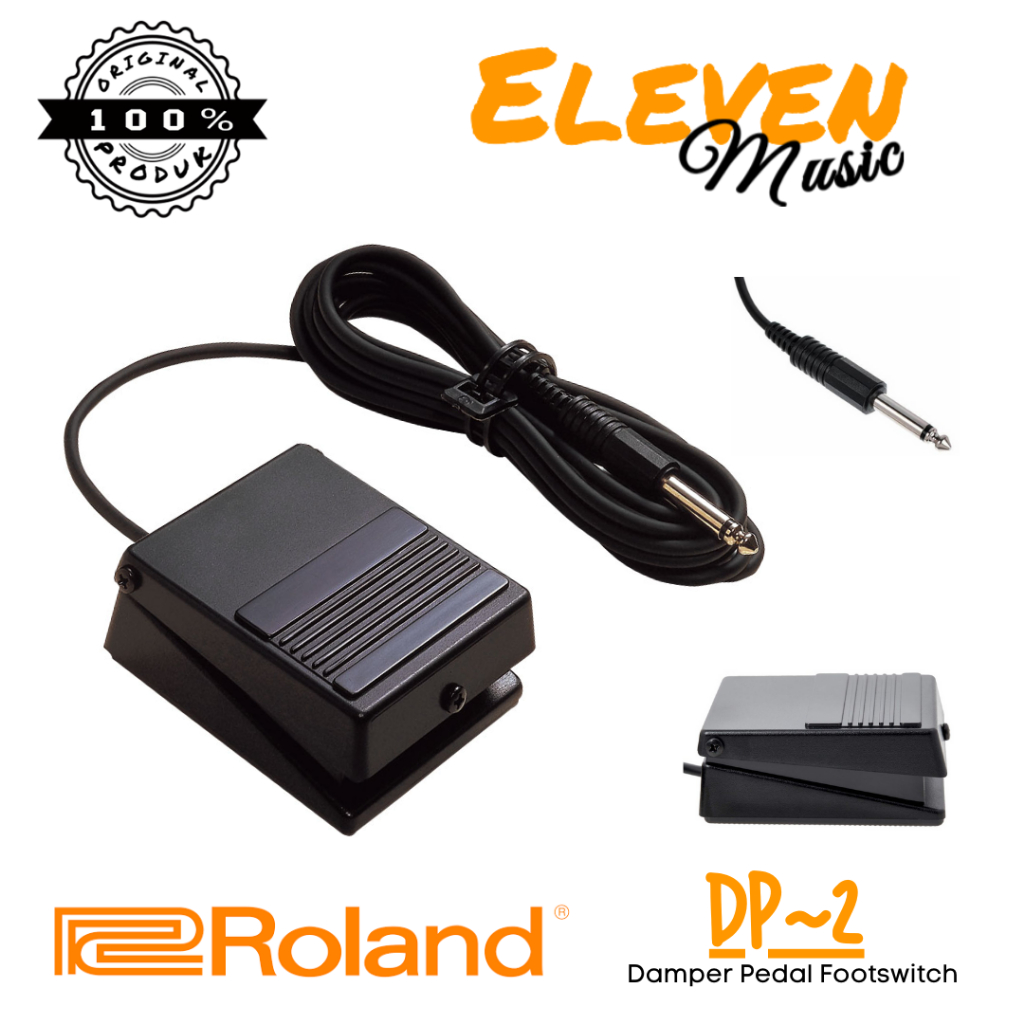 Jual Roland DP2 Damper Pedal Footswith Pedal Roland DP-2 Original ...