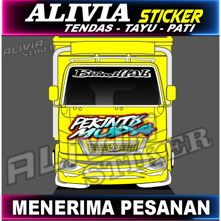 Jual STIKER DECAL TRUK CANTER-STIKER KABIN DEPAN PERINTIS MUDA-STIKER ... Jual STIKER DECAL TRUK CANTER-STIKER KABIN DEPAN PERINTIS MUDA-STIKER ...
