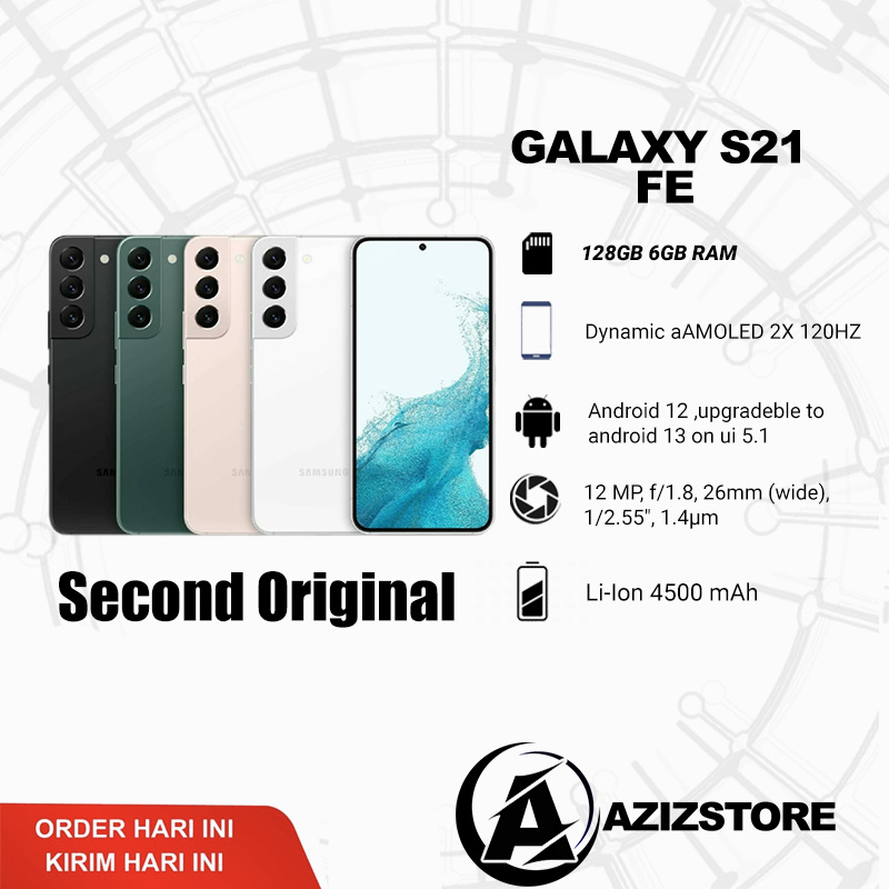 Jual Samsung Galaxy S21FE 5G SECOND ORIGINAL Samsung S21FE BEKAS MULUS ...