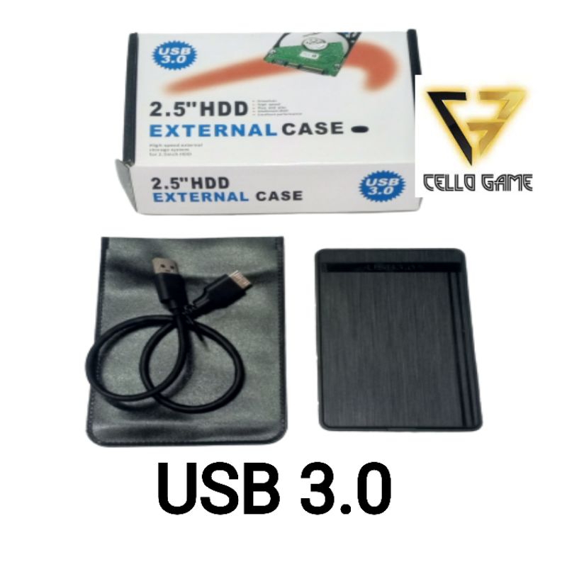 Jual CASING HDD/SSD EXTERNAL USB 3.0 SATA KESING CASE HARDISK LAPTOP 2 ...