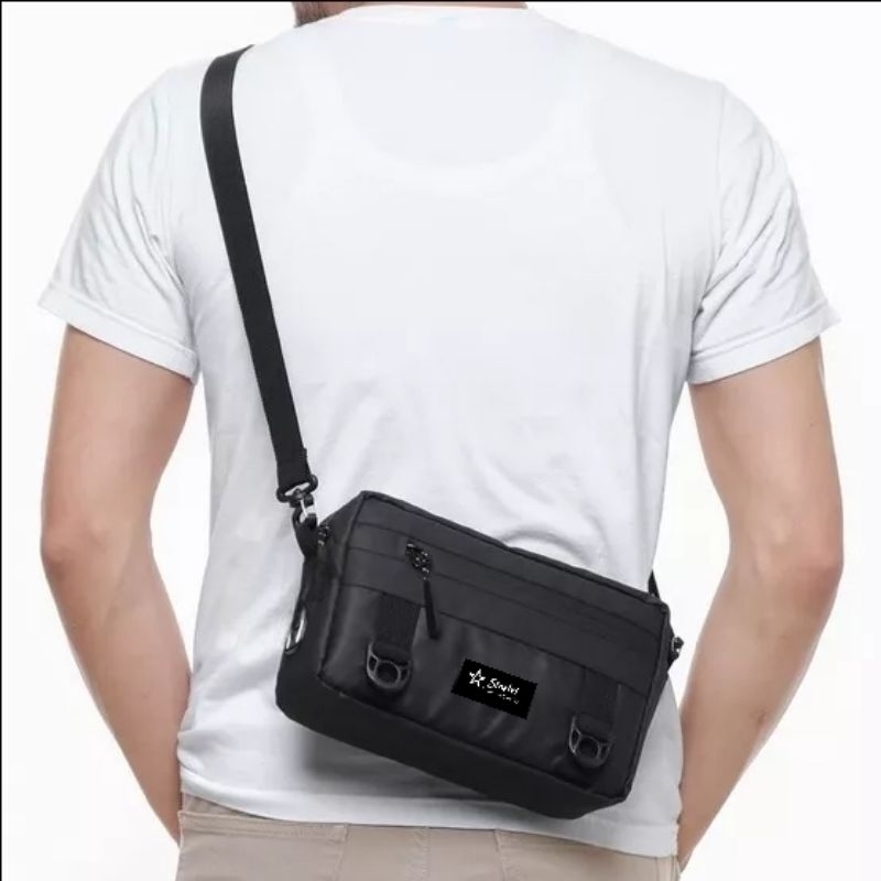 Jual Tas Handbag Outdoor Handphone Anti Air Tas Slingbag Leher Terbaru ...