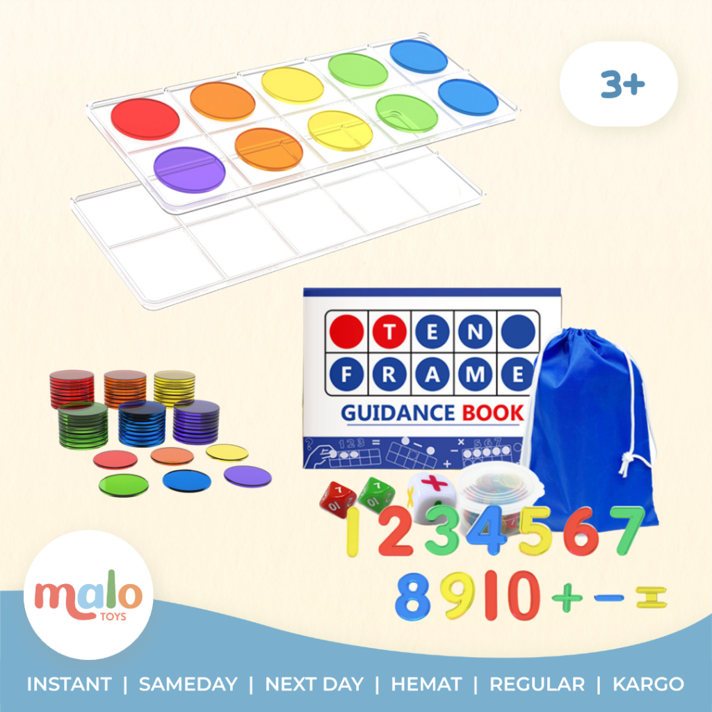 Jual MALOTOYS - Paico Ten Panel Learning Kit Math Addition Subtraction ...