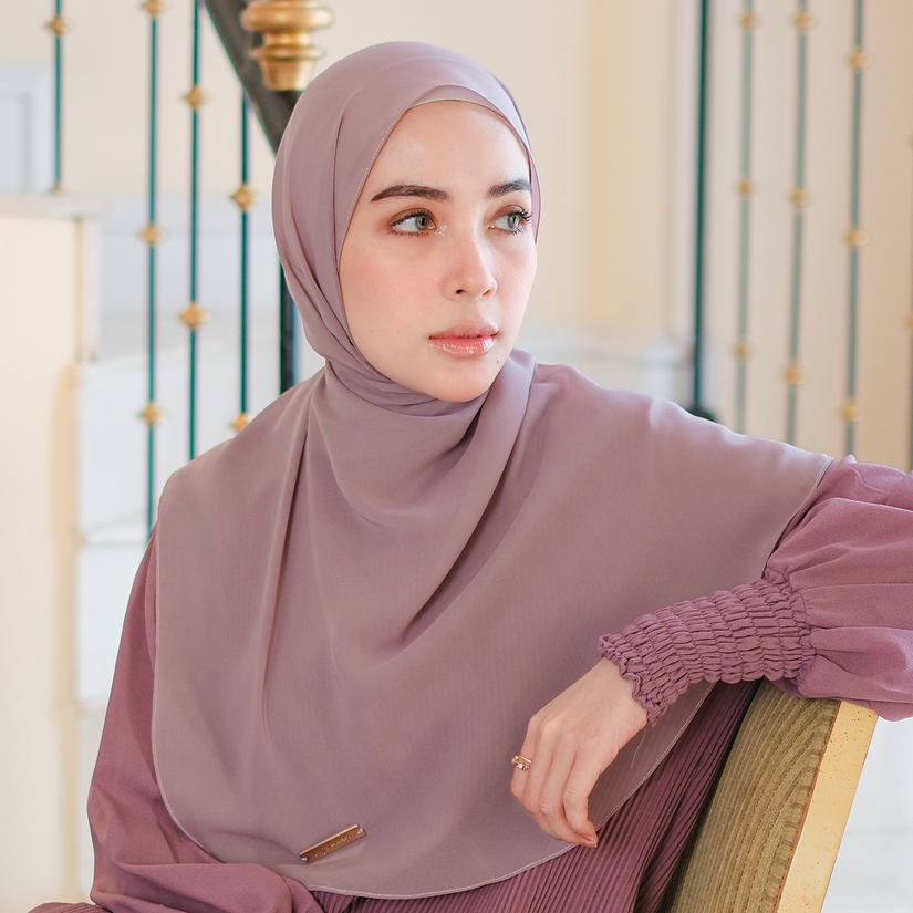 Jual Lozy Hijab - Ovel Shawl (Hijab Pashmina Oval Lozy x Hamidah ...