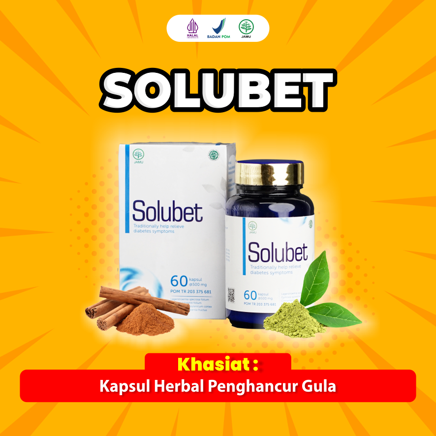Jual OBAT HERBAL SOLUBET AMPUH ATASI DIABETES KENCING MANIS 100% ASLI ...
