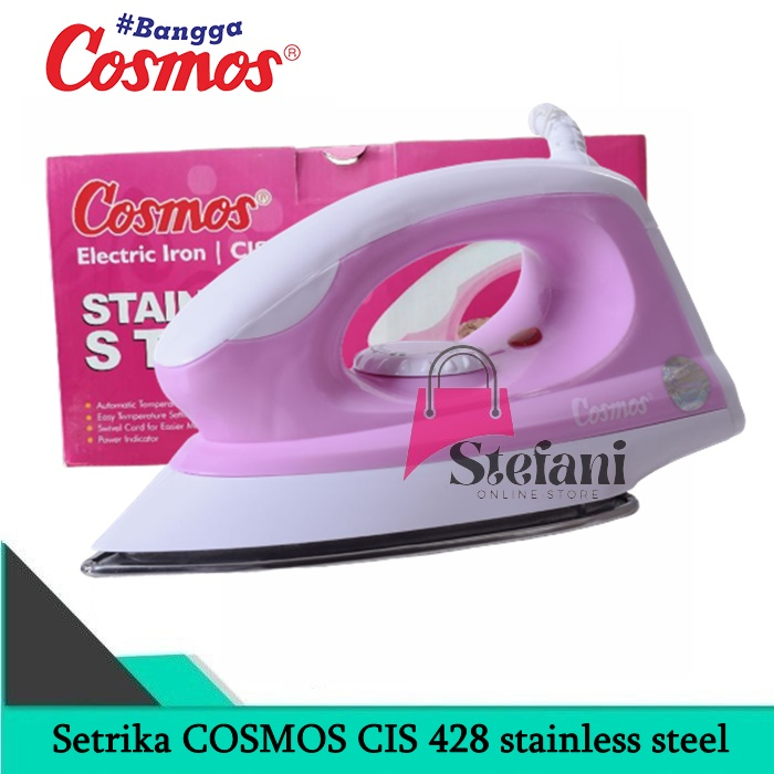 Jual Setrika COSMOS CIS 428 stainless steel | Shopee Indonesia