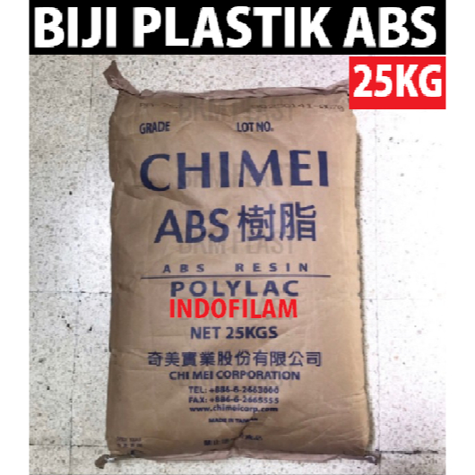 Jual 1 ZAK 25 KG BIJI PLASTIK ABS ACRYLONITRILE BUTADIENE STYRENE BIJI ...