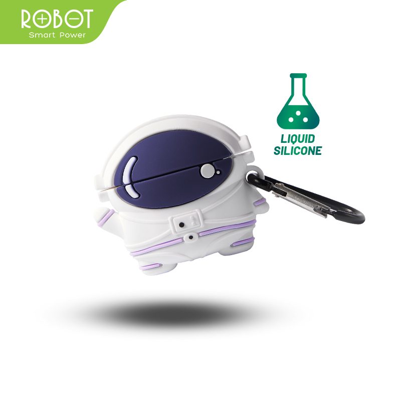 Jual ROBOT Case Airbuds T50S Liquid Silicone Case Shark Dinosaur ...