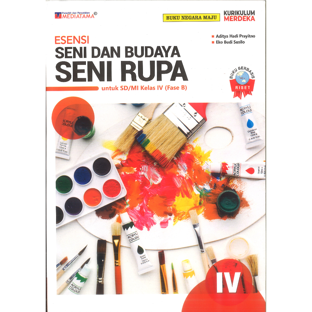 Jual BUKU ESENSI SENI DAN BUDAYA SENI RUPA KURIKULUM MERDEKA KELAS 4 SD ...