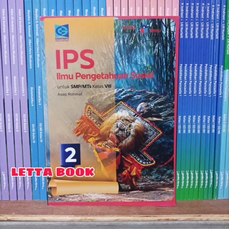 Jual BUKU IPS KELAS 7 8 9 SMP/MTs GRAFINDO KURIKULUM MERDEKA | Shopee ...