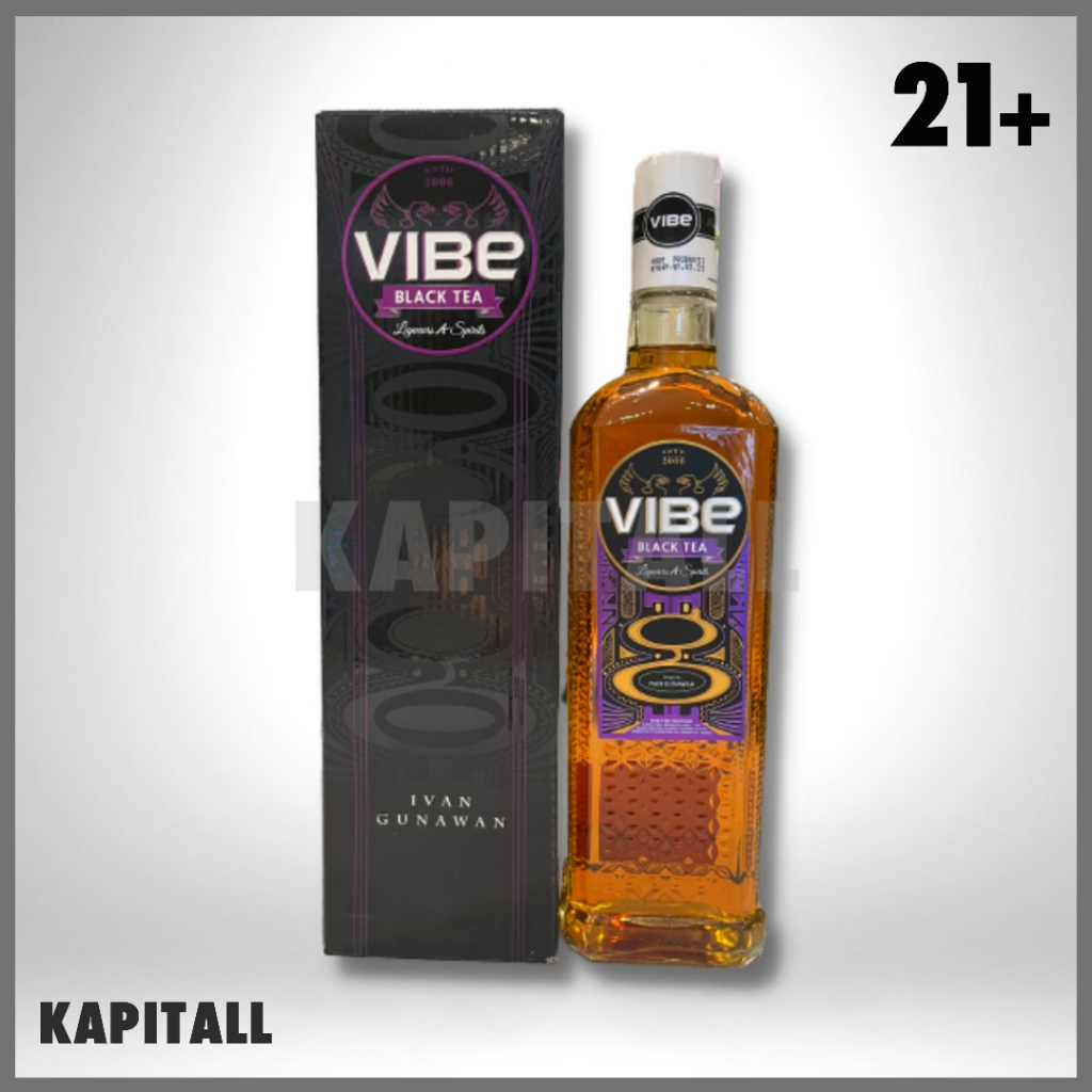 Jual VIBE PREMIUM BLACK TEA 700ml | Shopee Indonesia