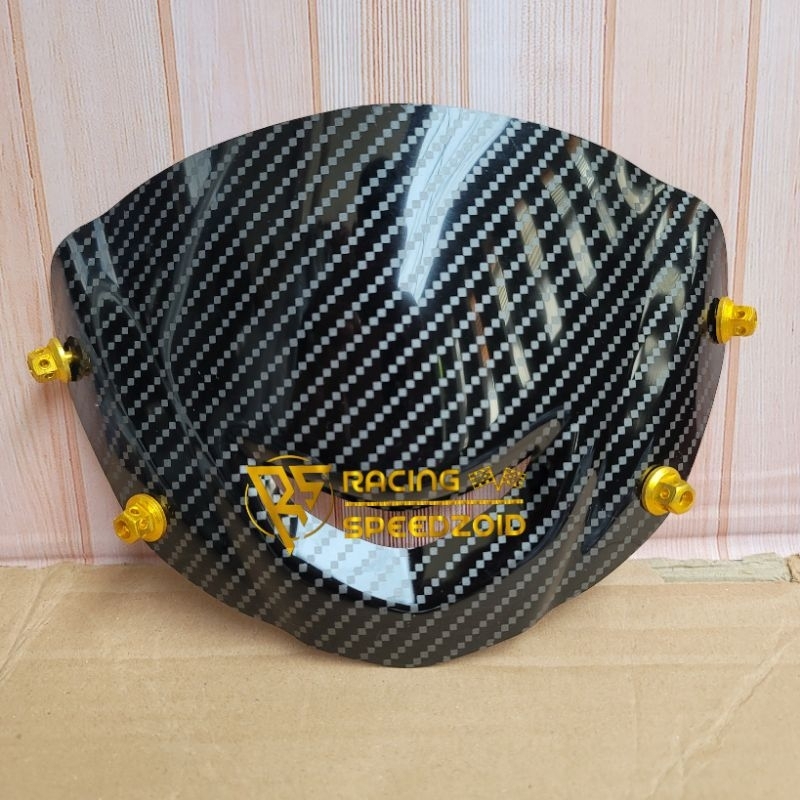 Jual VISOR CARBON PNP YAMAHA FIZ R VEGA MIO S SATRIA HIU SUPRA FIT ...