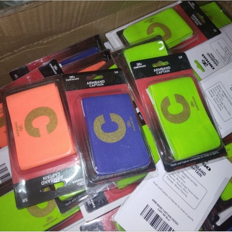 Jual Ban captain / ARM Band Merk DIOGO bahan karet pakai perekat kuat ...