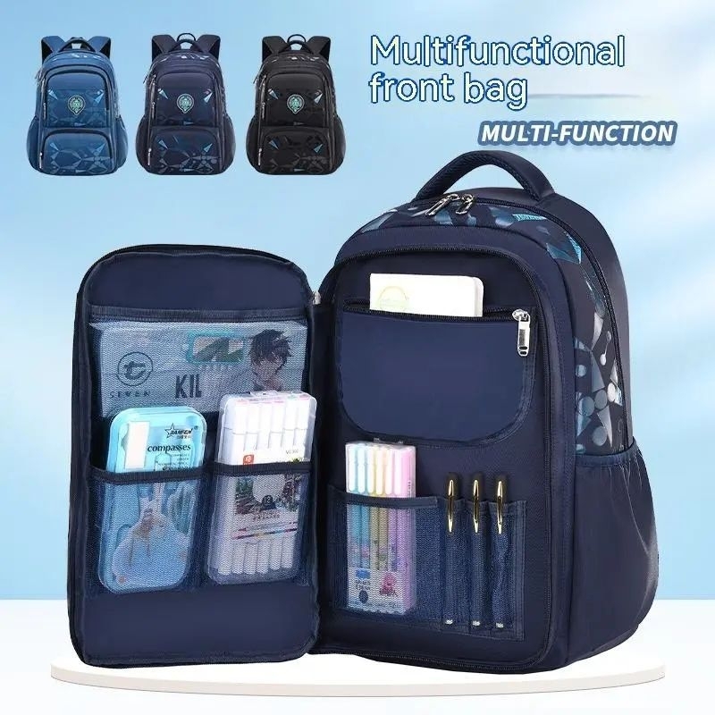 Jual DIXI - Tas Sekolah Anak Laki-laki SD SMP SMA / Tas Ransel Anti Air Model Kulkas/ School Bag ...