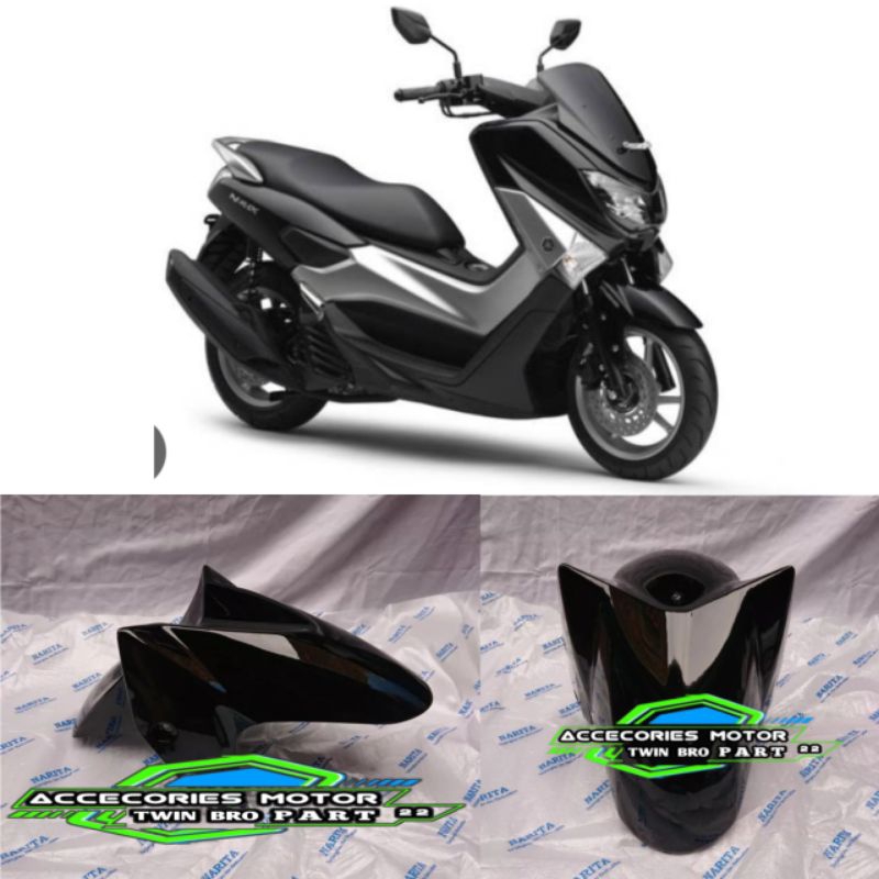 Jual Spakbor Slebor Depan Yamaha Nmax 155 Old 2DP 2017 2018 2019 Hitam ...