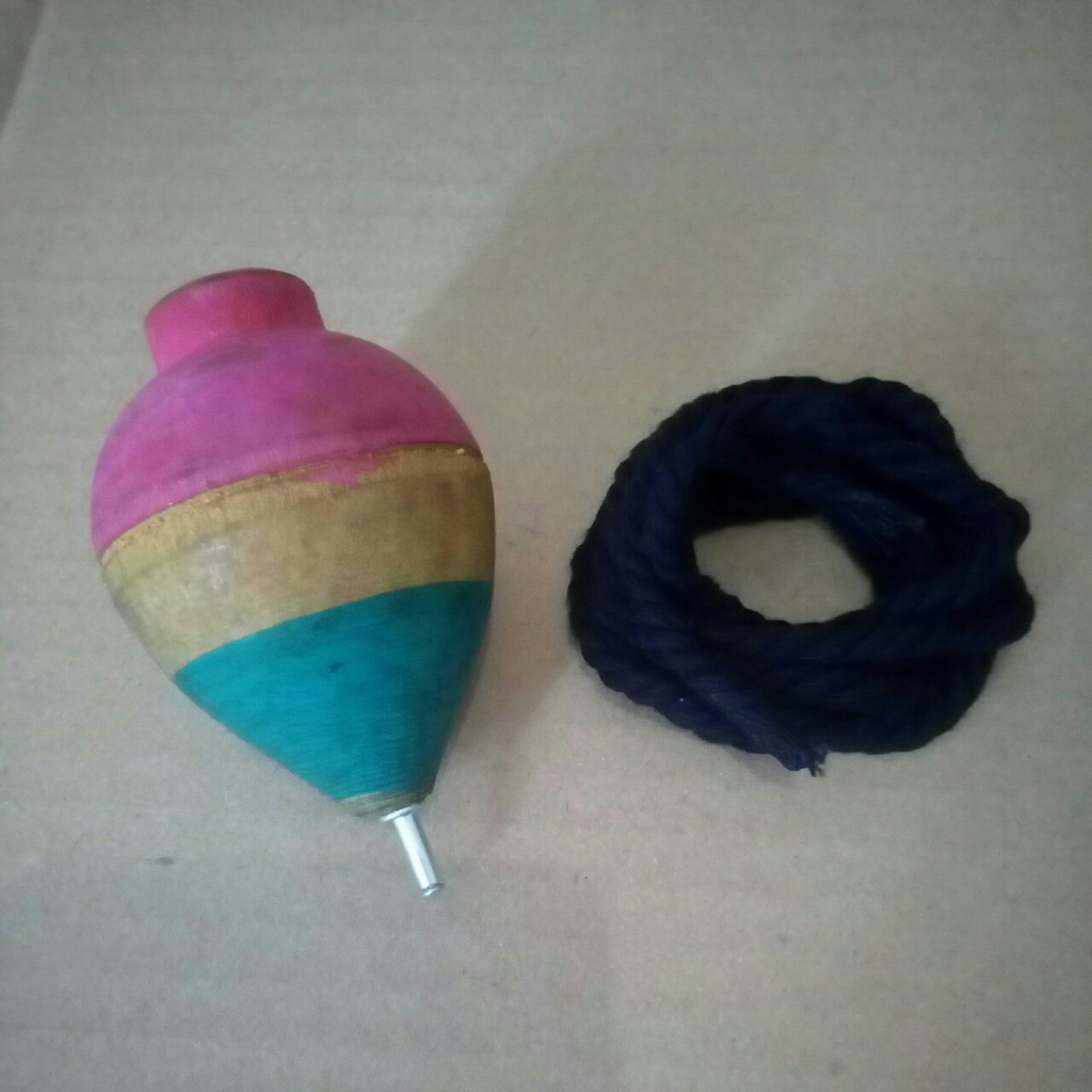 Jual Gangsing Panggal Gasing Betawi Jakarta Kayu Mainan Tradisional ...