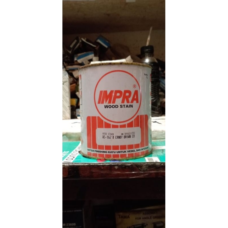 Jual cat impra ws-162 B candy brown ca 1kg | Shopee Indonesia