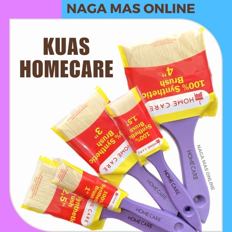 Jual KUAS HOMECARE / KUAS CAT TEMBOK / KUAS DINDING / KUAS AVIAN PAINT ...