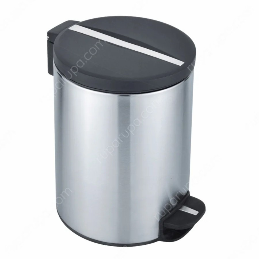 Jual KRISBOW Pedal Bin 12 Liter, Tempat sampah injak kaki - Stainless Steel | Shopee Indonesia