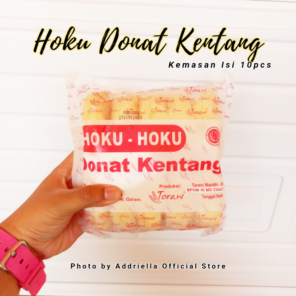 Jual ADDRIELLA Hoku-Hoku Donat Kentang isi 10pcs | Hoku-Hoku/Frozenfood/Frozenfood Murah ...