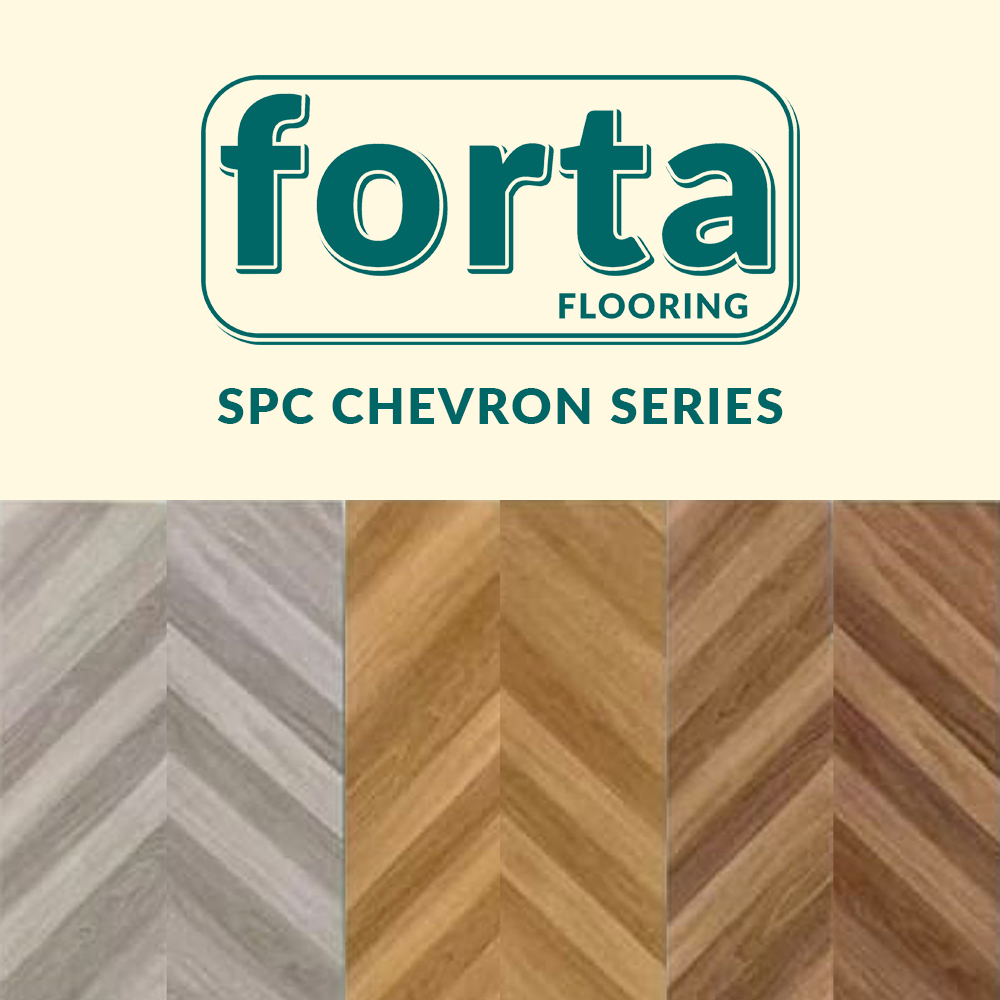 Jual SPC Lantai Kayu Flooring Chevcre 4mm Klik Systerm FORTA CHEVCORE | Shopee Indonesia